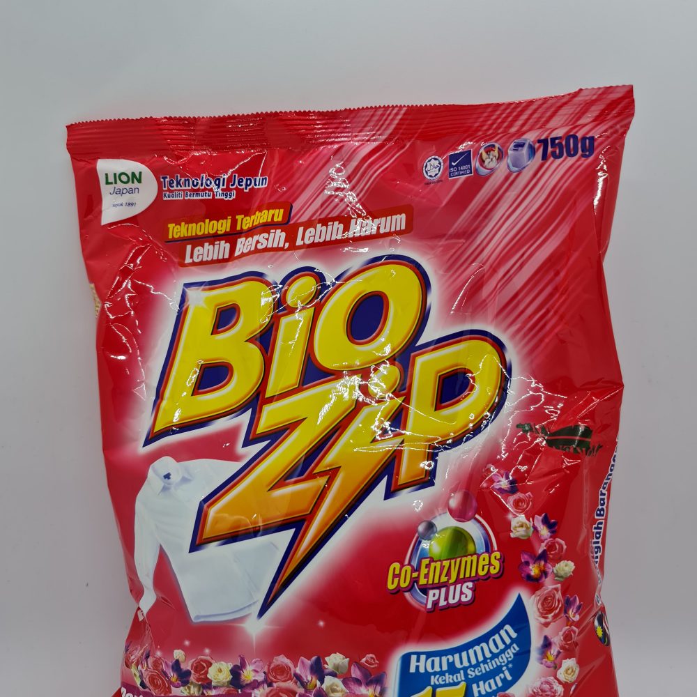 BIO-ZIP DETERGENT POWDER PERFUME BOUQUET 750g – Gular Mart