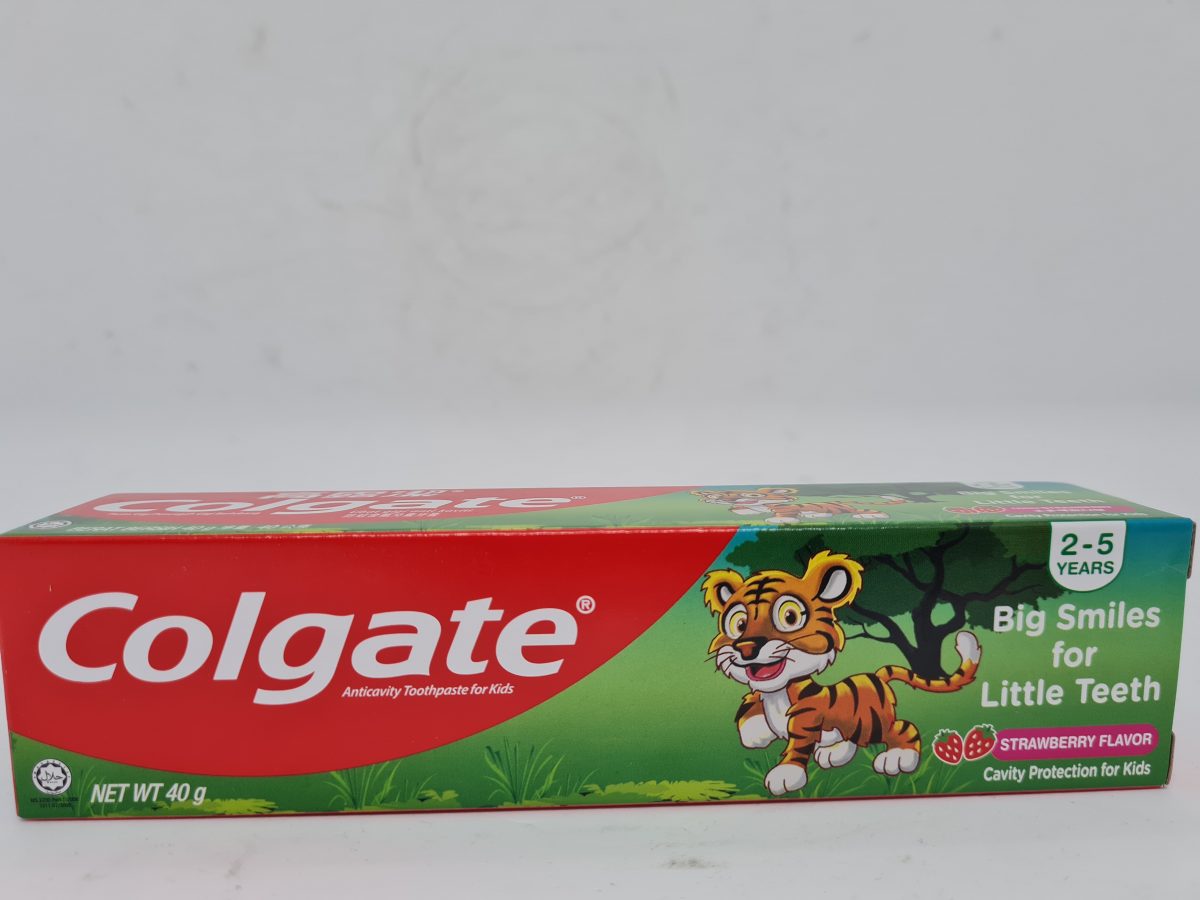 COLGATE KIDS TOOTHPASTE 2-5YRS TIGER 40G – Gular Mart