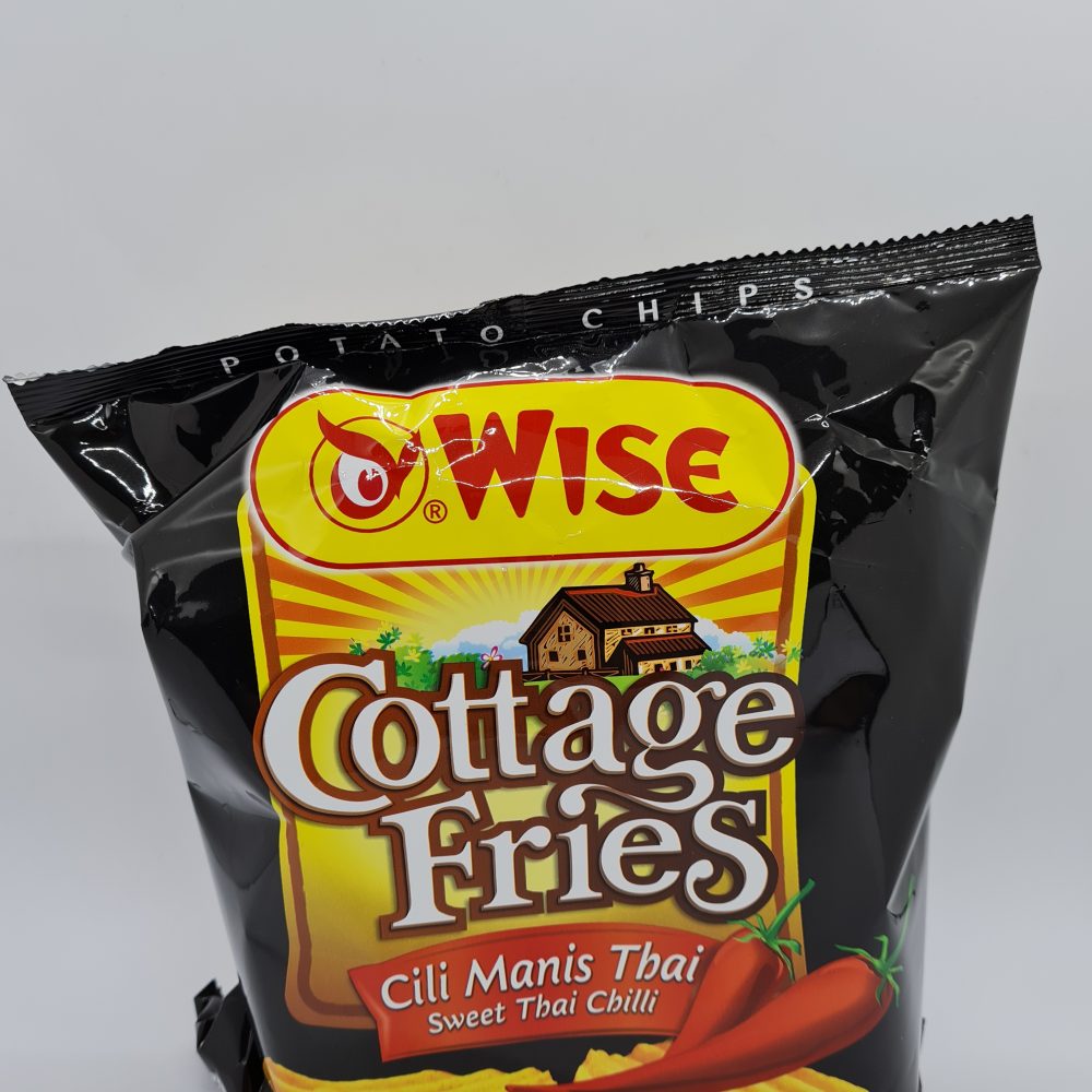 WISE COTTAGE FRIES THAI CHILLI CRINKLE CUT POTATO CHIPS 65GRMS – Gular Mart