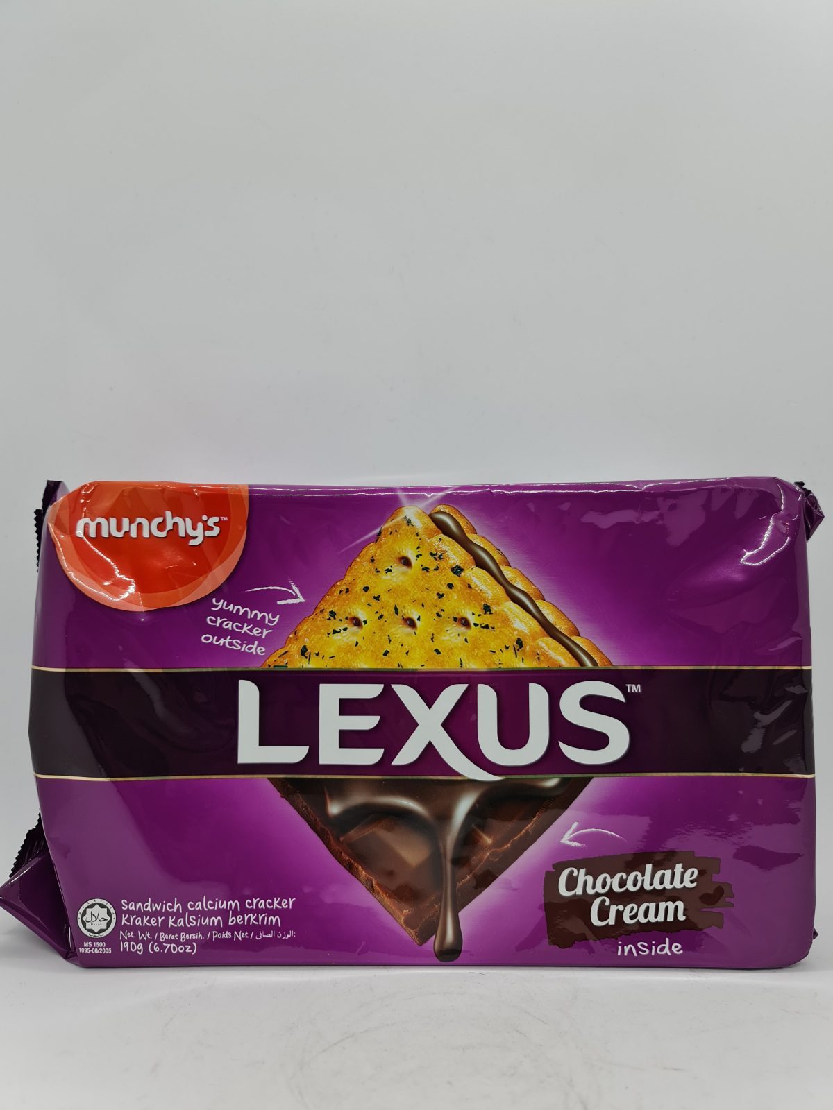LEXUS CHOCOLATE SANDWICH BISCUIT 190G – Gular Mart