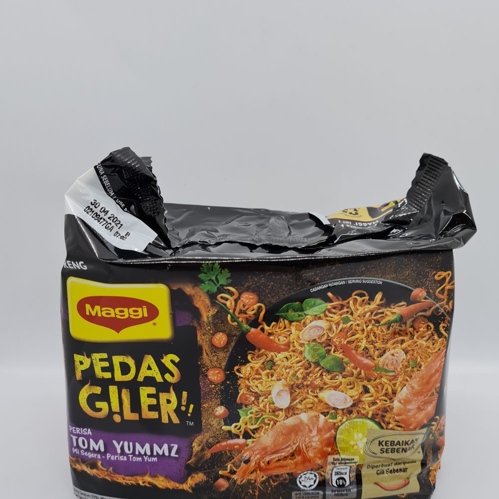 MAGGI PEDAS GILER TOM YUMMZ 5X76G – Gular Mart